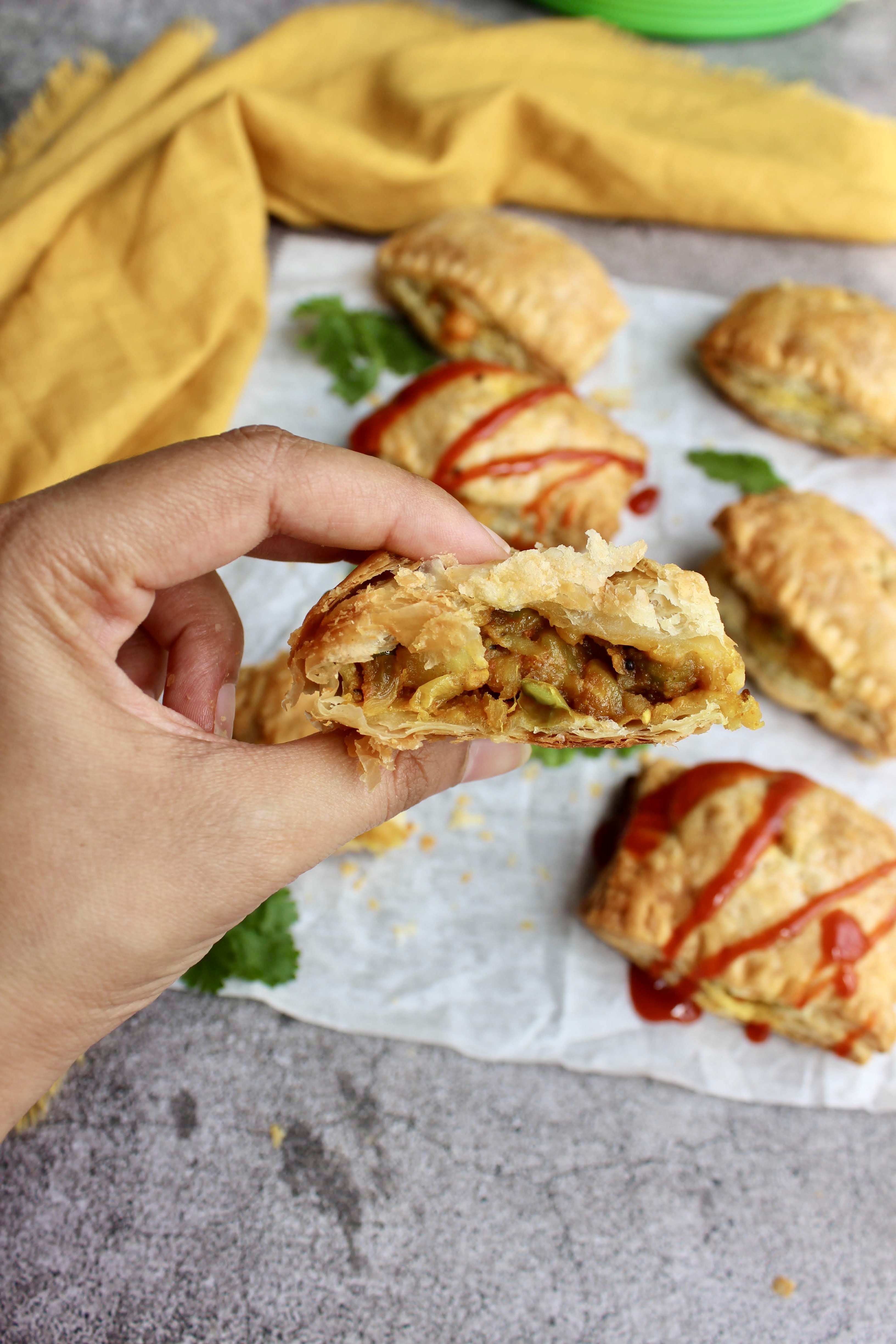 Masala Puffs - Zheelicious