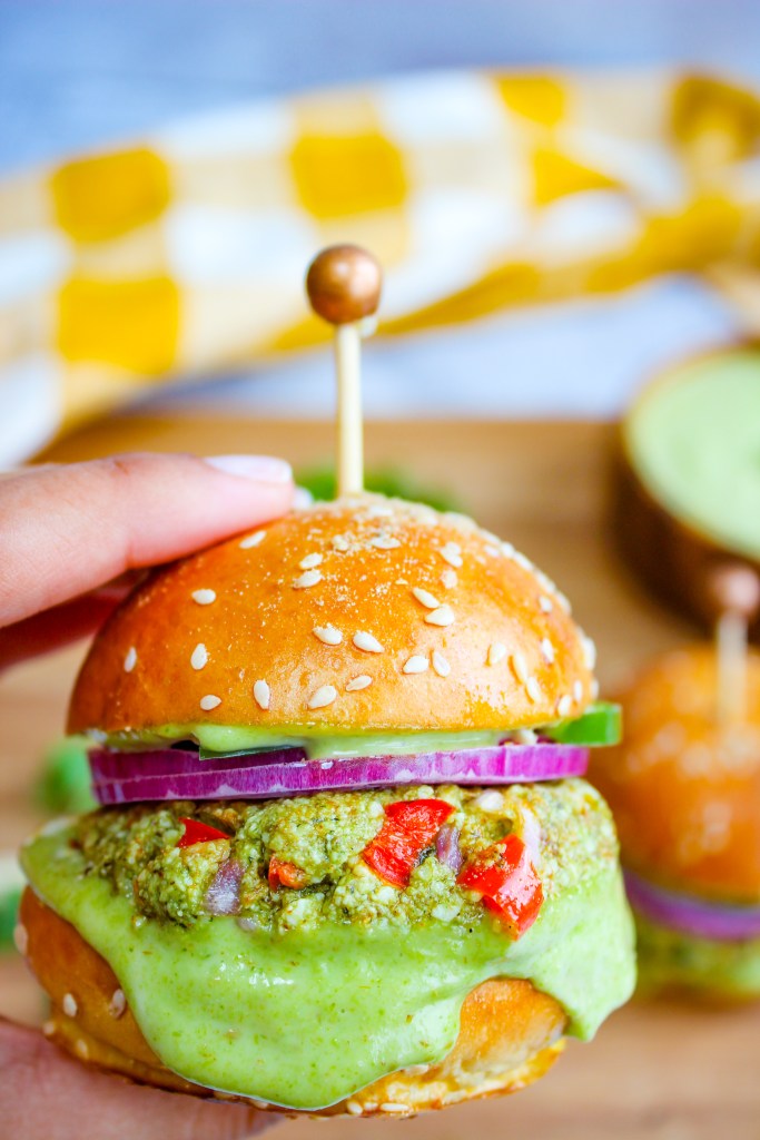 Hara Bhara Paneer Sliders - Zheelicious Easy & fun appetizer